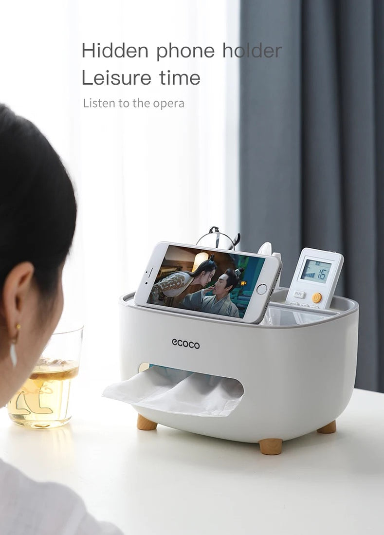 Ecoco Multi-Functional Tissue Box — The Trendy House